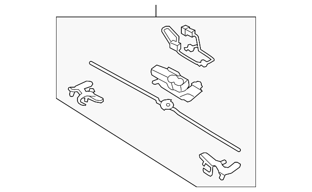 Genuine BMW 54-37-7-192-496 | Lock Assembly | FREE Shipping on Most ...