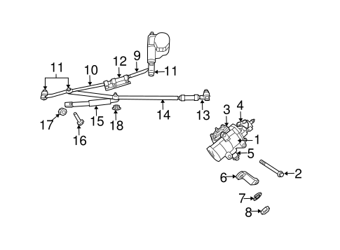 Steering Gear & Linkage for 2007 Dodge Ram 2500 | Mopar Parts