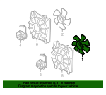 38611-RRA-A01 - Fan Cooling - 2006-2011 Honda Civic | Honda Car Parts Direct