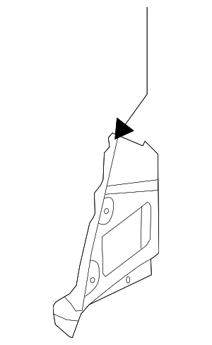 2016-2019 Buick Cascada Driver Side Body Side Outer Panel Extension ...