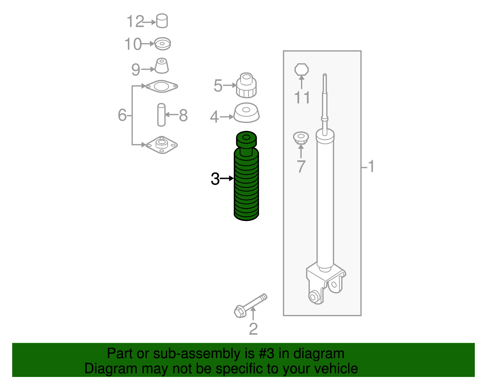 2007-2023 Nissan Bumper 55240-JA00A | Nissan Parts Central