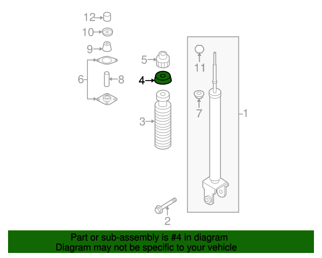1990-2023 Nissan Dust Cover Cover 55248-2Y00A | Nissan Parts Plus