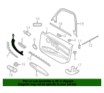 OEM BMW Pull Handle For 2012-2020 BMW - Part# 51-41-7-279-311 ...