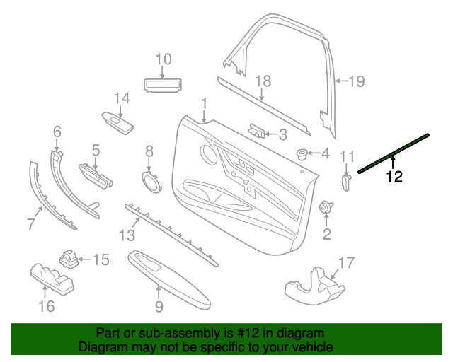 63-31-9-239-409 - Light Bar - 2012-2019 BMW | Buy BMW Parts Now