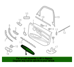 Genuine BMW 51-41-7-279-305 | Door Armrest | FREE Shipping on Most ...