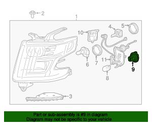 2015-2022 Chevrolet Socket (Replaces Part Number 22880354 and 23233116 ...