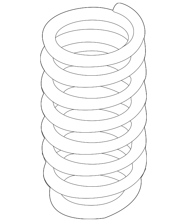33536851927 - 2014-2020 BMW Coil Spring (33-53-6-851-927) | BMW of ...