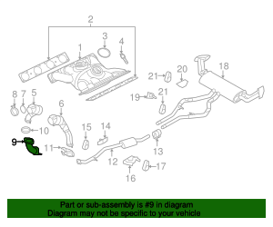 18307848146 - 2011-2014 BMW Center Muffler (18-30-7-848-146) | BMW of ...