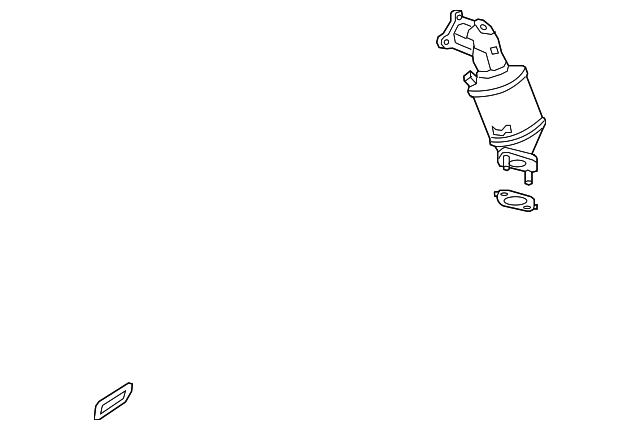 2022 Cadillac Catalytic Converter 85132439 | GMPartsDirect.com