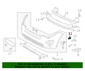 Genuine OEM Lmp Washer Cover Part# LR061225 Fits 2015-2019 Land Rover ...