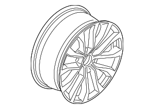 2019-2020 Ford F-150 Wheel, Alloy KL3Z-1007-B | QuirkParts