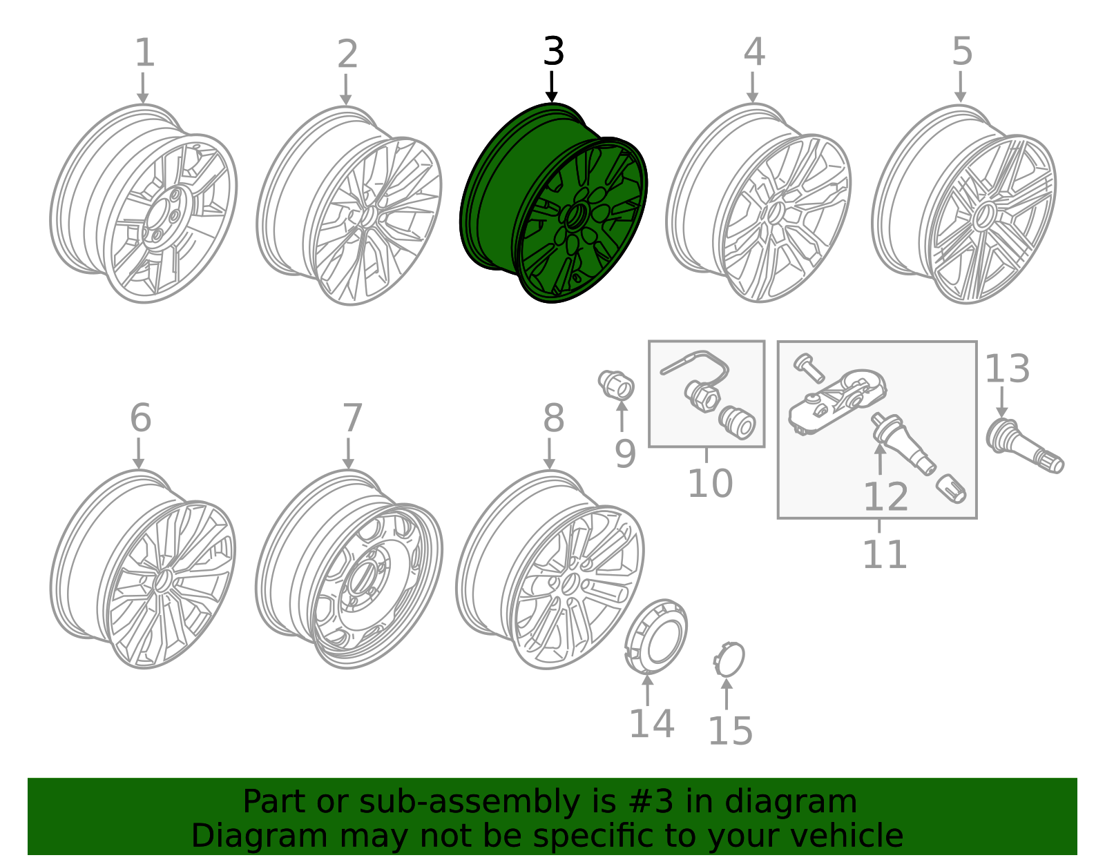 2017-2019 Ford F-150 | Wheel, Alloy | HL3Z-1007-C | Walls' Ford Parts