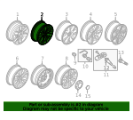 KL3Z-1007-A - Wheel, Alloy 2019-2020 Ford F-150 | Ford OEM Parts Direct