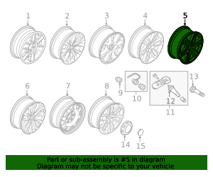 2018-2020 Ford F-150 Wheel, Alloy JL3Z-1007-C | TascaParts.com