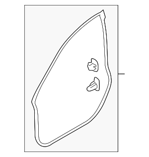 63511AL00A - Door Weather-Strip - 2015-2019 Subaru | Select Subaru Parts