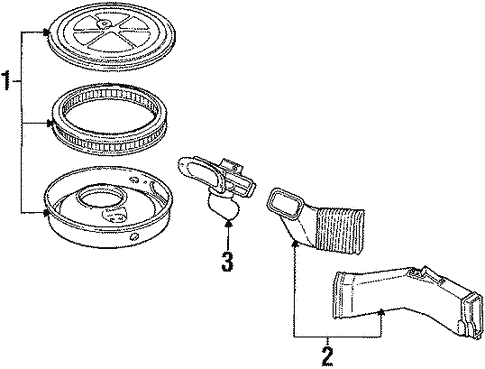 Air Inlet for 1988 Ford Ranger | Parts for Sale Online