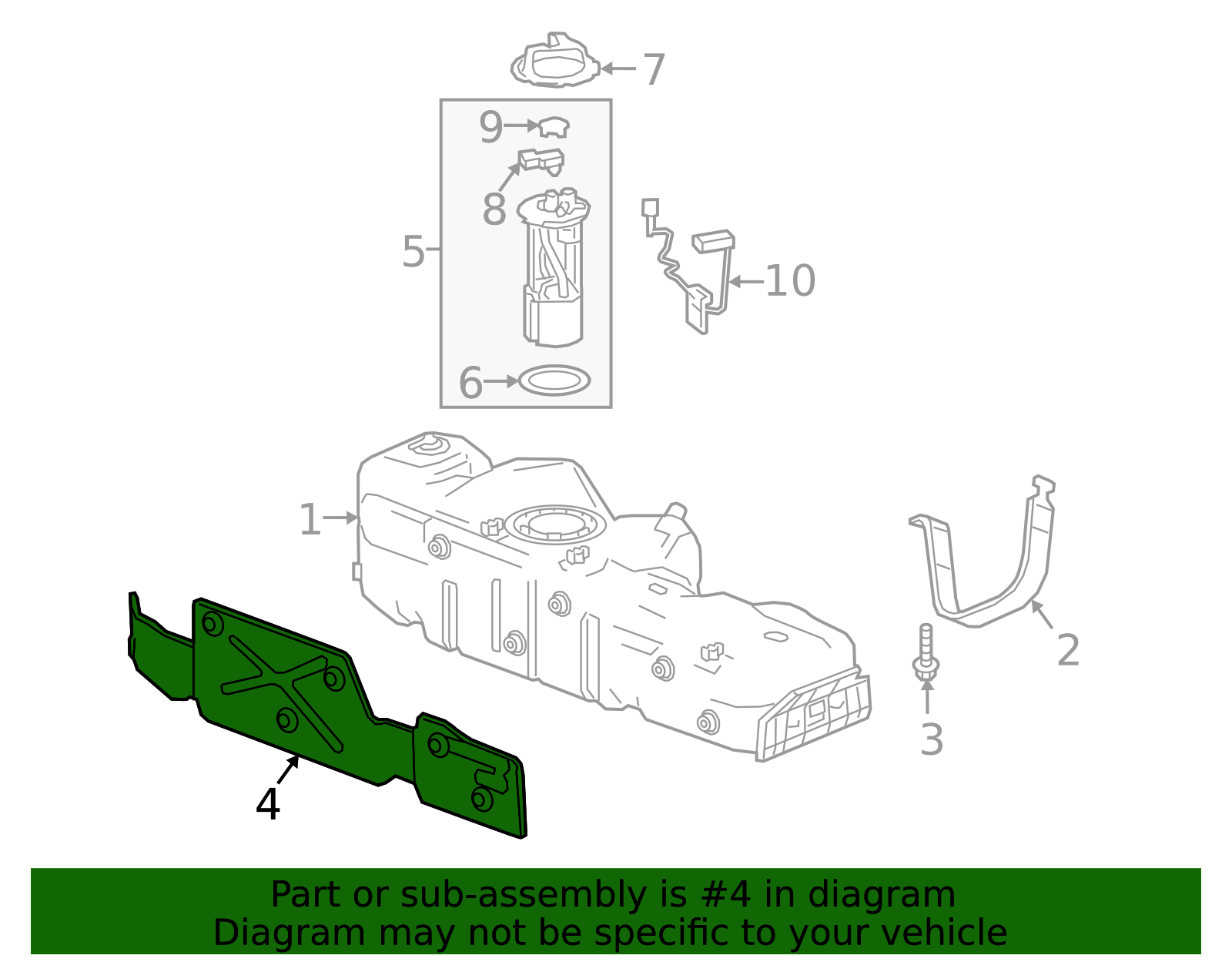2019-2025 GM Side Shield 85117715 | GM Parts Center