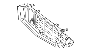 204-505-26-30 - Air Baffle 2010-2015 Mercedes-Benz GLK 350 | Mercedes ...
