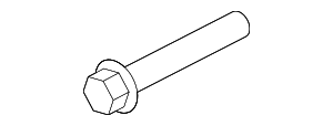 33326764966 - 2007-2022 BMW Trailing Arm Mount Bolt (33-32-6-764-966 ...