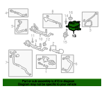 2016-2020 Cadillac CT6 Radiator Surge Tank 22885796 | Chevy OEM Parts