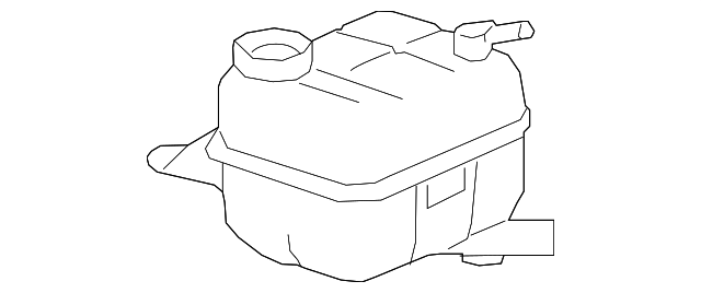 2016-2020 Cadillac CT6 Radiator Surge Tank 22885796 | TascaParts.com