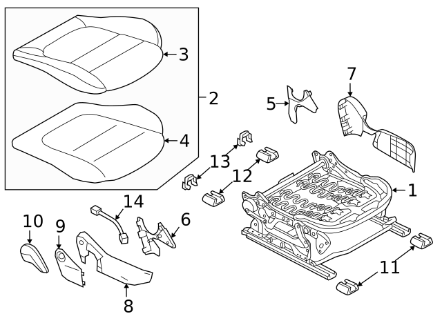 BDTS-57-046A-02 - Cover - 2019-2022 Mazda 3 | Mazda Swag