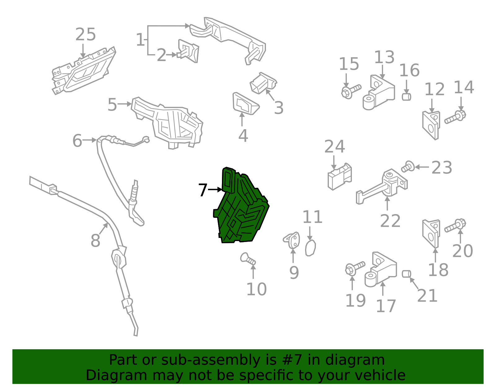 2019-2023 Volkswagen Door Lock Actuator Motor 3G8-839-015-C | Retail ...