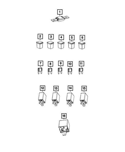 Power Distribution, Fuse Block, Junction Block, Relays and Fuses for ...