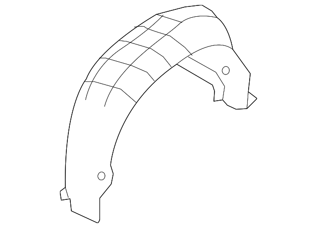 2014-2020 Nissan Rogue Wheelhouse Liner 76748-4BA0A | Parts for Nissans