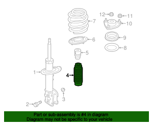2013-2019 Hyundai Dust Cover 54625-2W000 | Hyundai Wholesale Direct