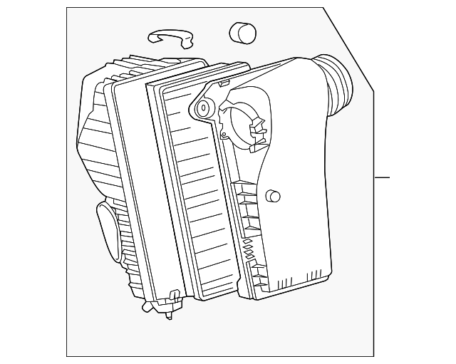 7L6-129-601-BB - Air Cleaner Assembly 2011-2015 Audi Q7 | Audi OEM Parts