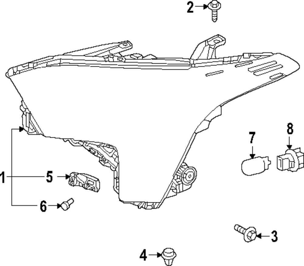 81160-0C230 - Composite Assembly 2022-2025 Toyota | Longo Toyota Parts