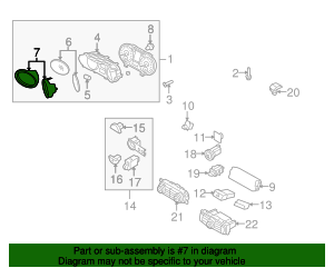 94361-2M010 - Instrument Cluster Bezel 2010-2011 Hyundai Genesis Coupe ...