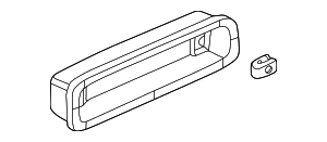 1992-2002 Honda Garnish, R Rear Bumper Marker Inside 71505-SS0-A00 ...