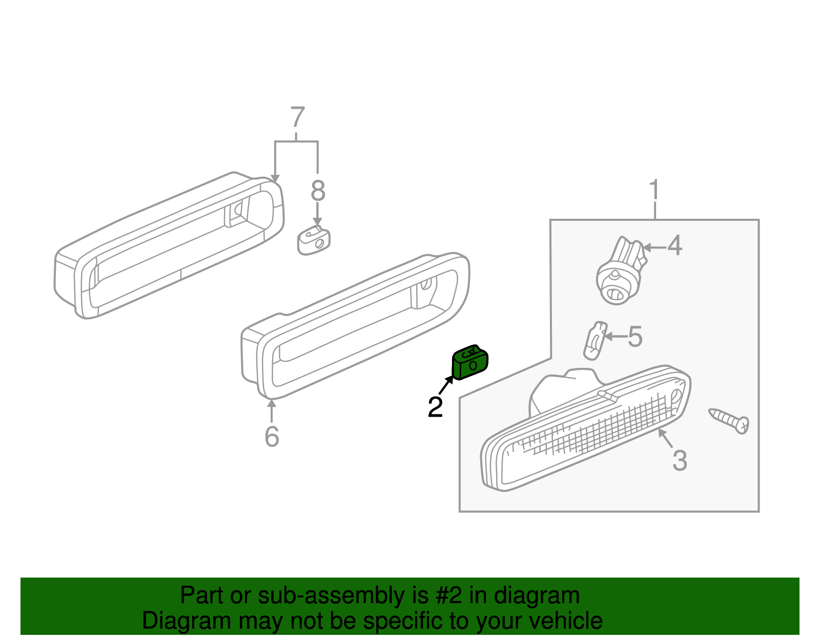 90303-SA5-003 - Nut Front Combination Light - 1986-2020 Honda | Genuine ...