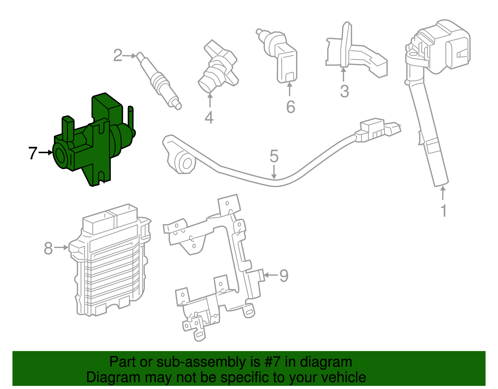 2012-2023 Mercedes-Benz Pressure Transducer 000-153-18-00 | Retail ...