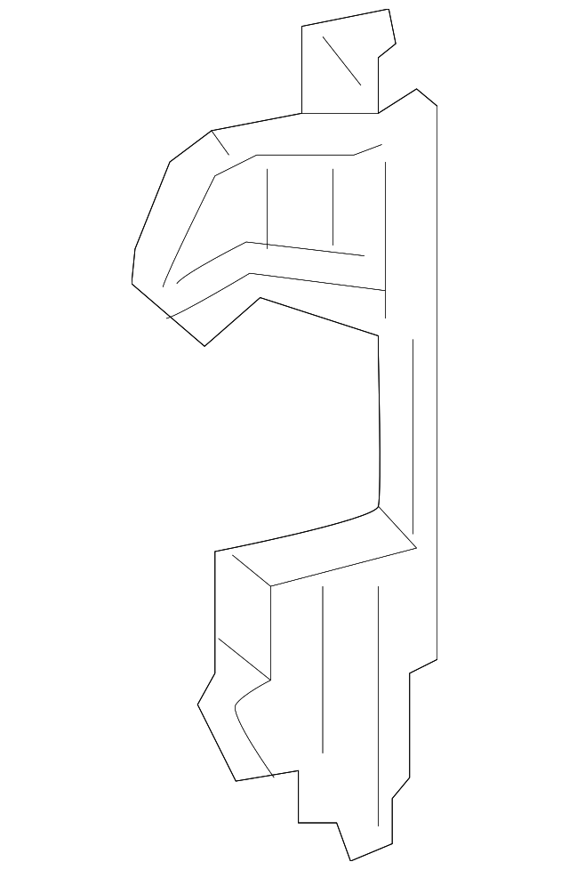 16595-F0120 - Air Guide - 2019-2022 Toyota Avalon | OEM Genuine Toyota ...