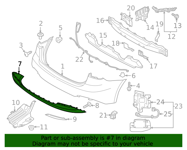 86695-A7010 - Lower Cover 2014-2016 Kia Forte | Kia.Parts Store