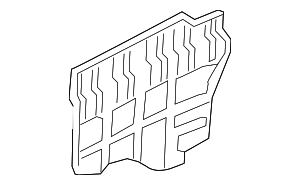 86652-A7000 - Bumper Guard 2014-2018 Kia Forte | Kia.Parts Store