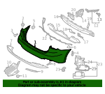 86611-B0000 - Bumper Cover 2017-2018 Kia Forte | Kia.Parts Store