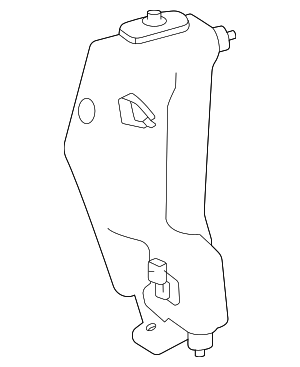 190-869-01-20 - Washer Reservoir 2016-2021 Mercedes-Benz | Mercedes ...