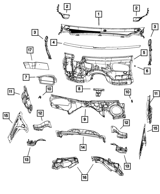 2019-2022 Jeep Water Shield 68418297AB | Mopar eStore