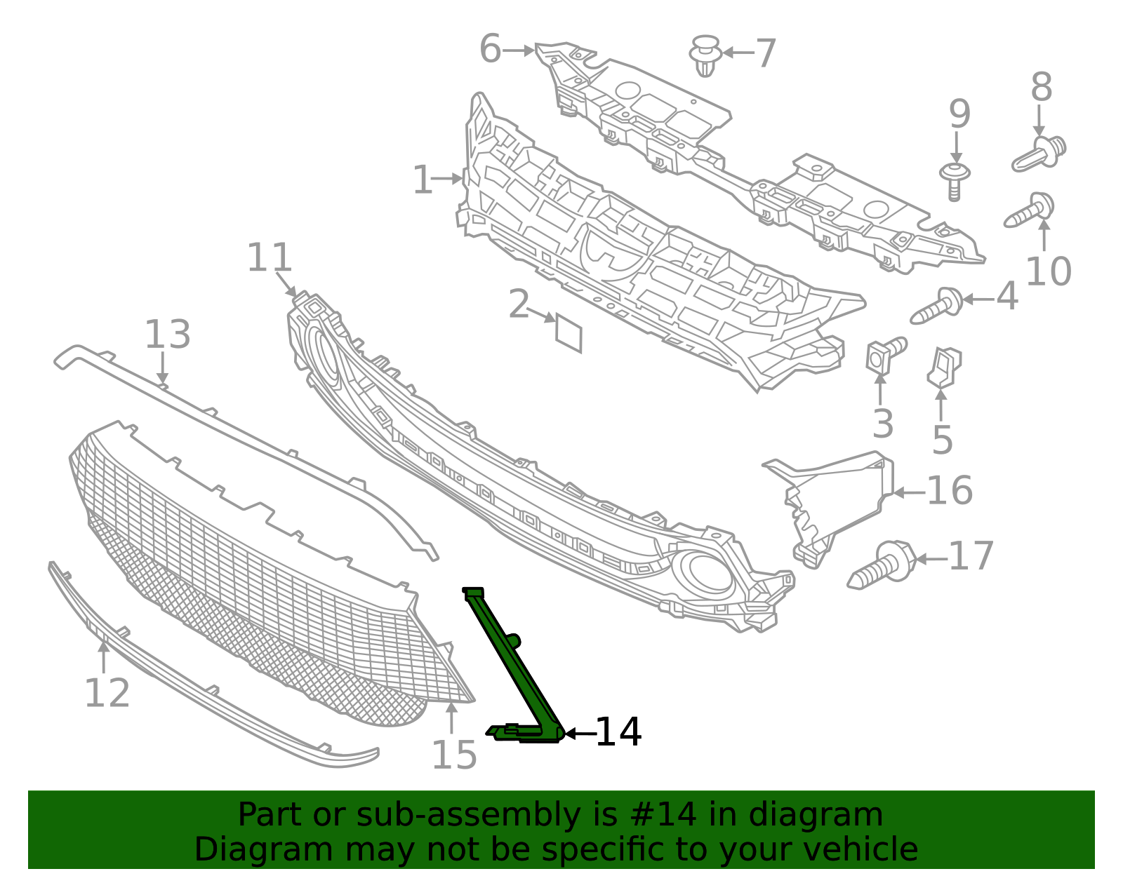 2016-2020 Toyota Chrome Strip - DRIVERS SIDE 53124-WB001 | Toyota Parts ...