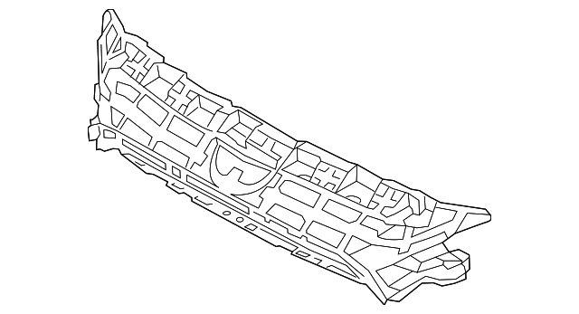 53111-WB002 - Grille - 2016-2020 Toyota | OEM Genuine Toyota Parts