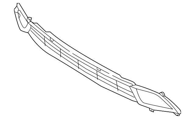 2017-2018 Kia Forte Lower Grille 86522-B0010 | OEM Parts Online