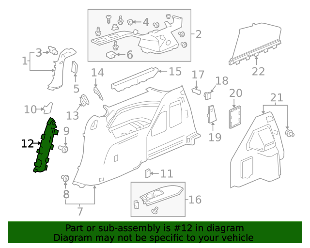 84662-THR-A01 - Duct 2018-2024 Honda Odyssey | Honda Parts Online
