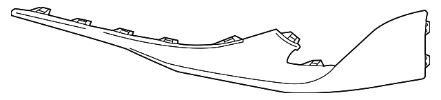 76854-WAA01 - Finish Molding - 2020-2023 Toyota GR Supra | OEM Genuine ...