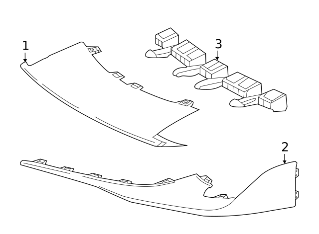 76854-WAA01 - Finish Molding - 2020-2023 Toyota GR Supra | OEM Genuine ...