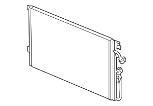 2003-2010 GM Air Conditioning Condenser 20841583 | TascaParts.com