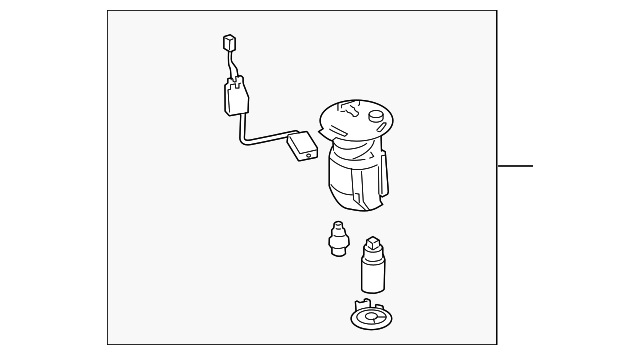 L518-13-35XB - Fuel Pump Assembly - 2009-2013 Mazda 6 | Mazda Parts Factor